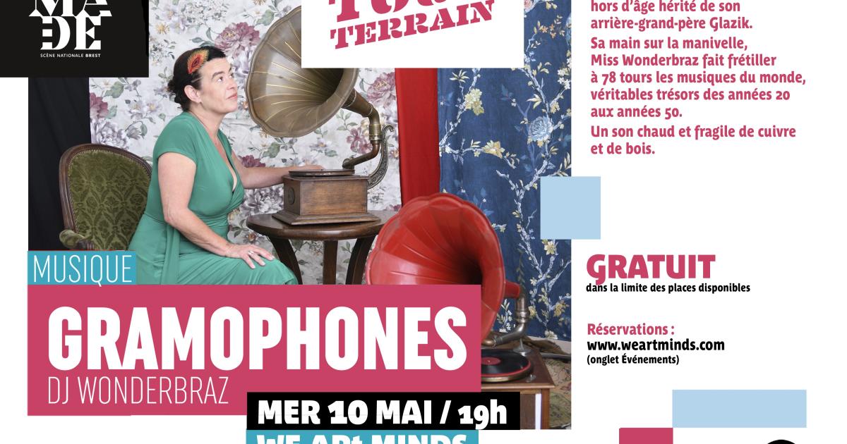Spectacle GRAMOPHONES by Miss WONDERBRAZ | Ateliers des Capucins