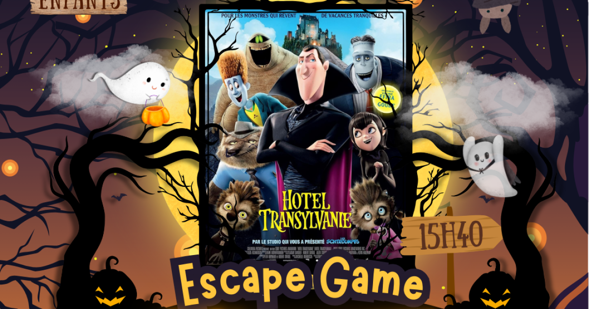 Hôtel Transylvanie - Escape Game d'Halloween | Ateliers des Capucins